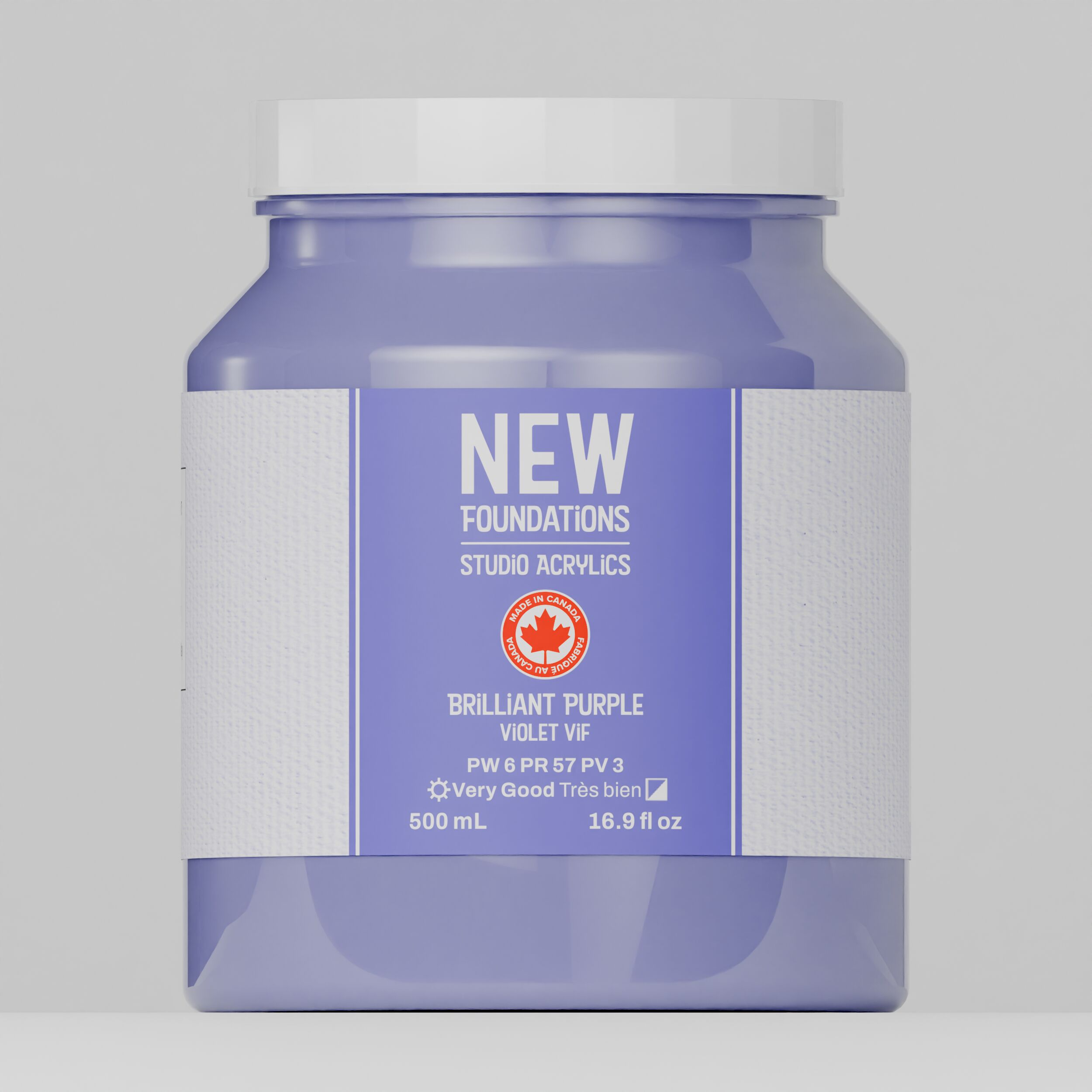 Brilliant Purple - New Foundations 500 ml - mgnART